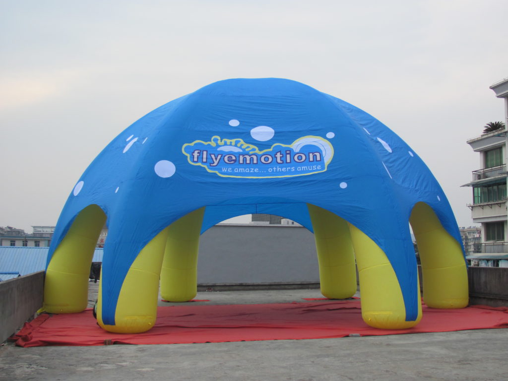 Customize your own inflatable advertising tent with the logo of your ...